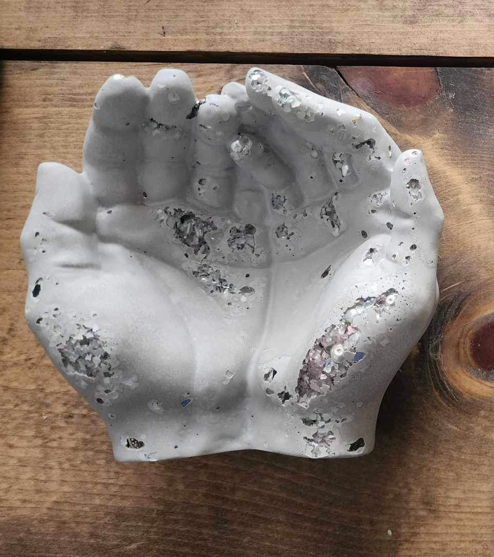 Cement Hands – From Bits & Pieces