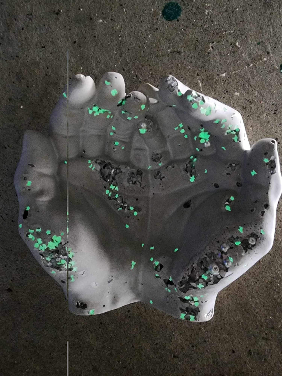 Cement Hands – From Bits & Pieces