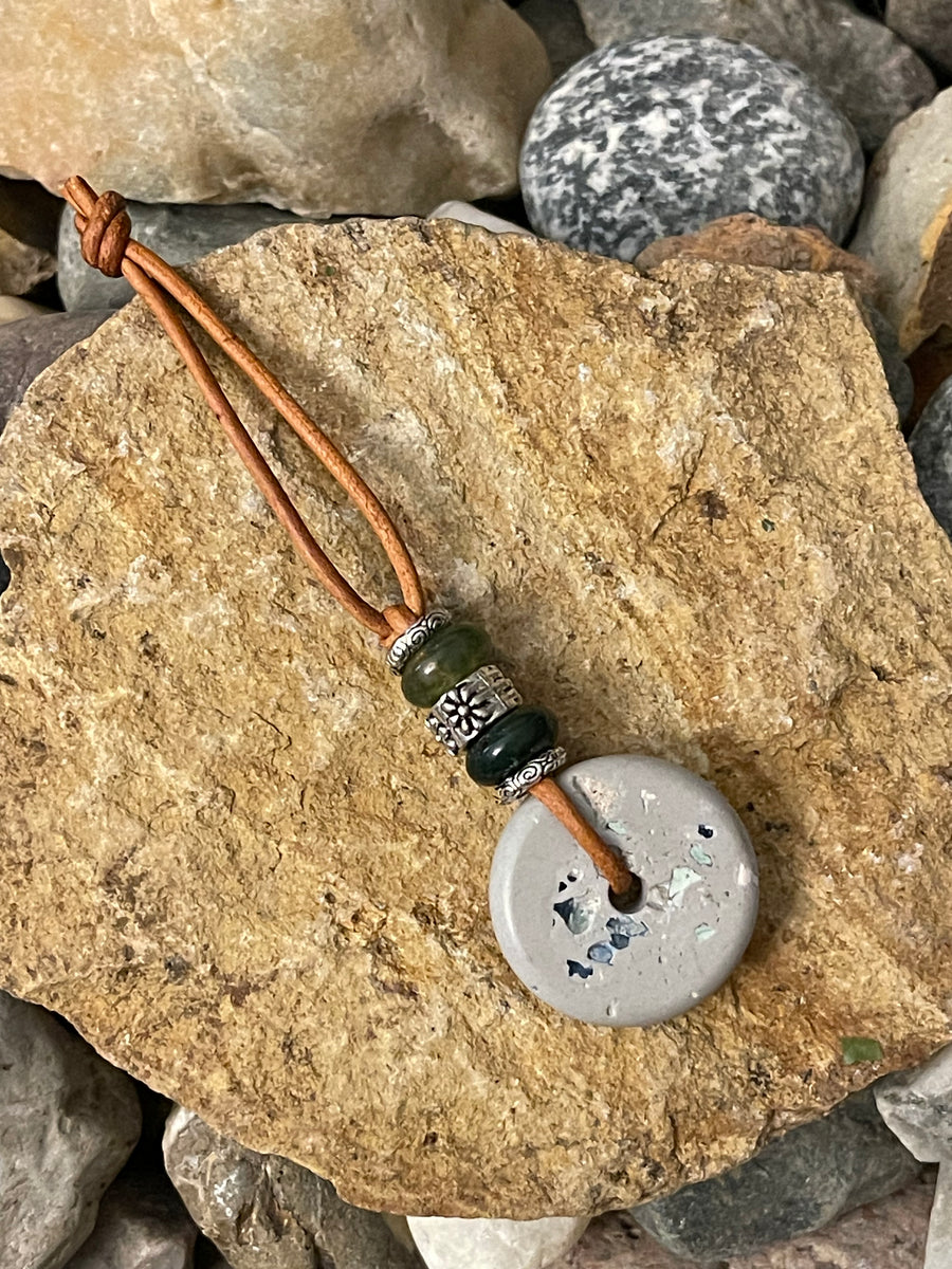 Cement Stone Donut Keychain – From Bits & Pieces