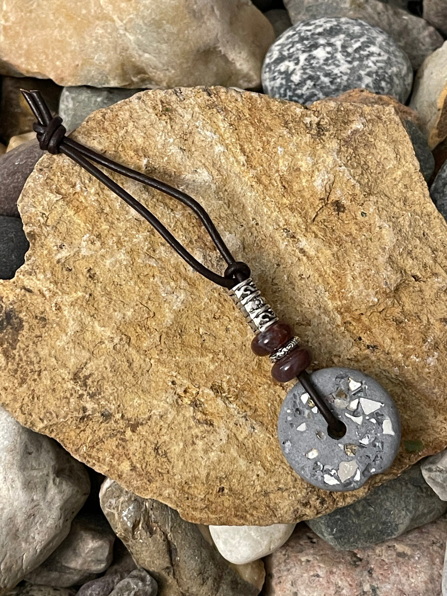 Cement Stone Donut Keychain – From Bits & Pieces