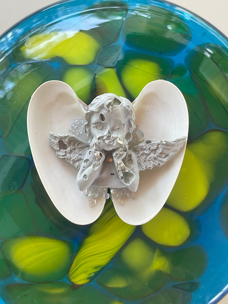 Concrete Double Winged Angel – From Bits & Pieces