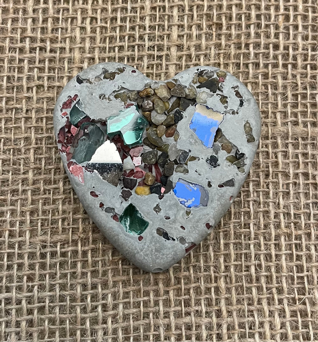 Concrete Prayer Stone -Assorted – From Bits & Pieces